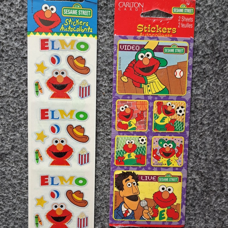 Elmo Labels - Etsy