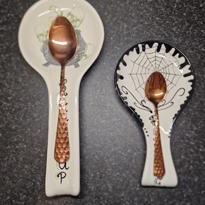 Gothic Spoon Rest, Bat Spoon Rest, Spooky Spoon Rest, Halloween Spoon ...