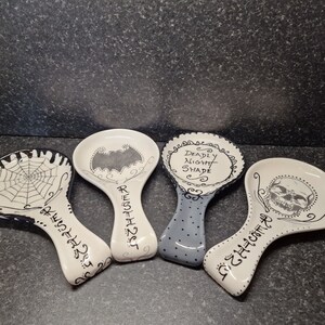 Gothic Spoon Rest, Bat Spoon Rest, Spooky Spoon Rest, Halloween Spoon ...