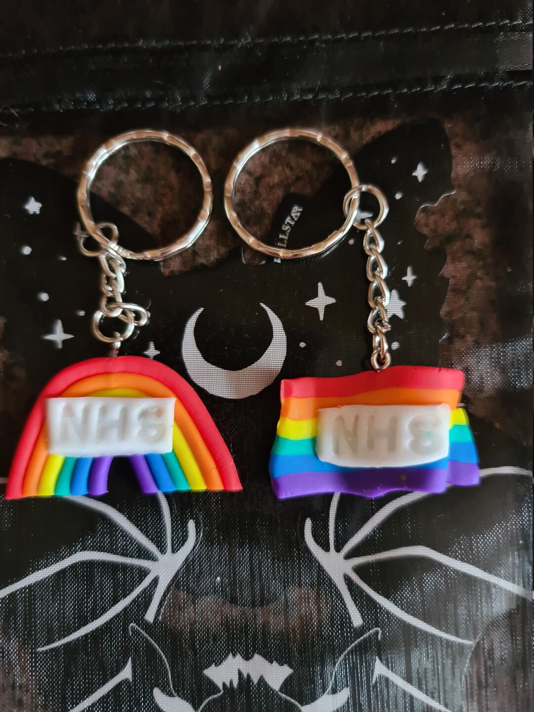 NHS Charity Keyring and Badges - Etsy