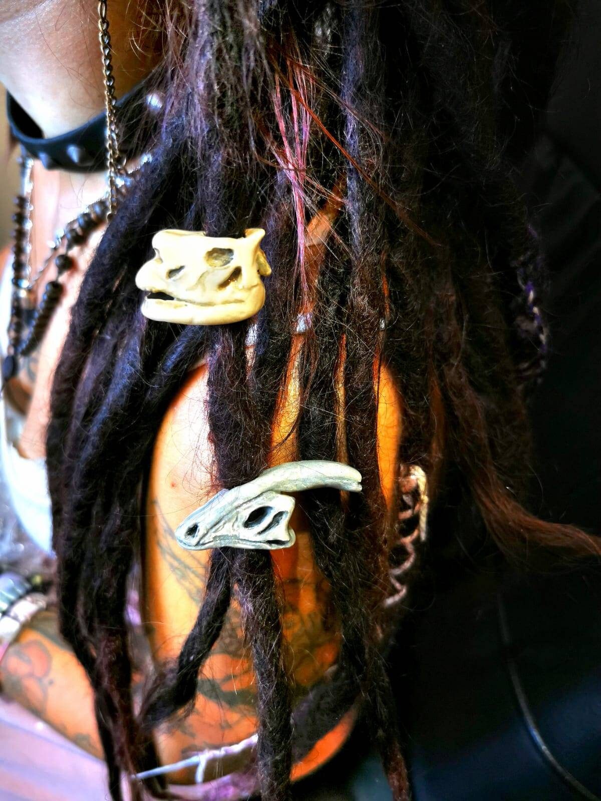 Custom Made Dreadlock Beads. Dreadlock Bead. Charm Bead. Ceramic Dread ...