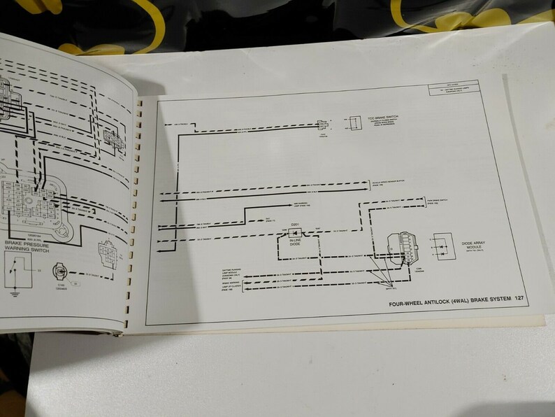 1993 GM Vandura Magnavan Electrical Diagrams and Diagnosis Manual OEM ...