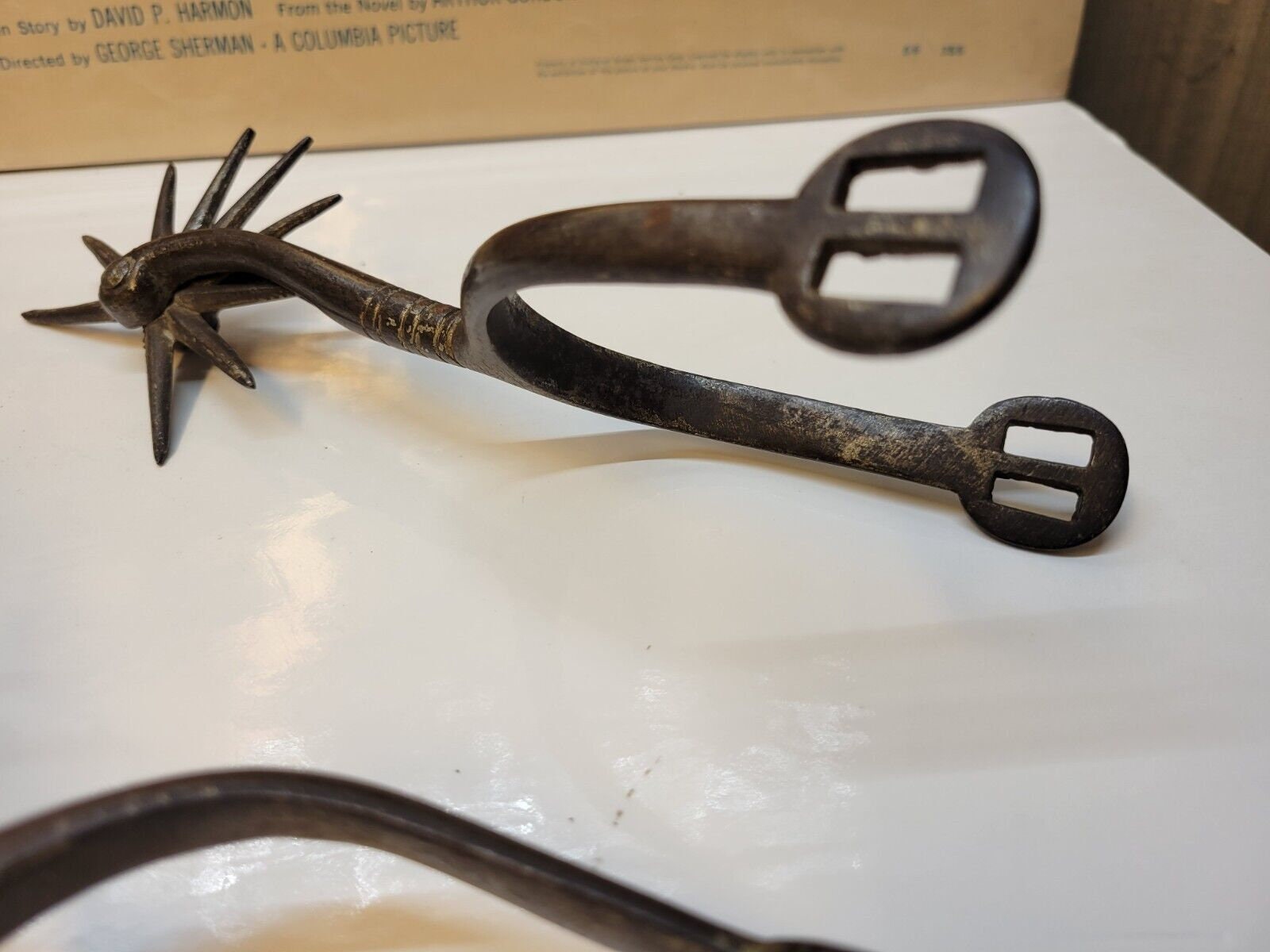 Pair of Antique Iron Spanish Spurs - Etsy