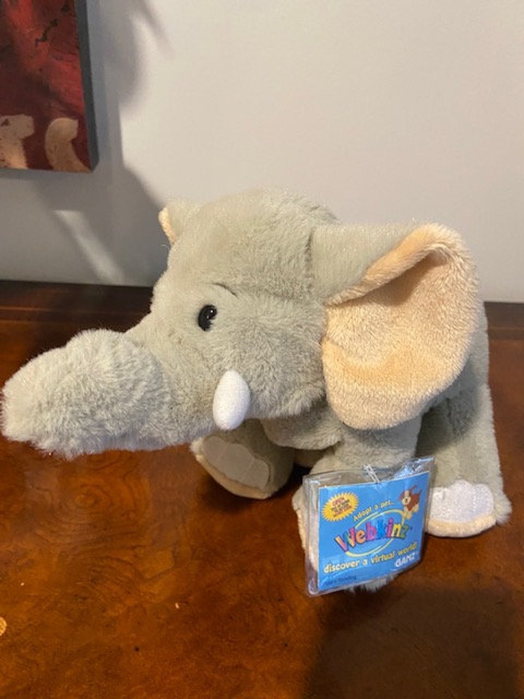 Webkinz Velvety Elephant Etsy UK