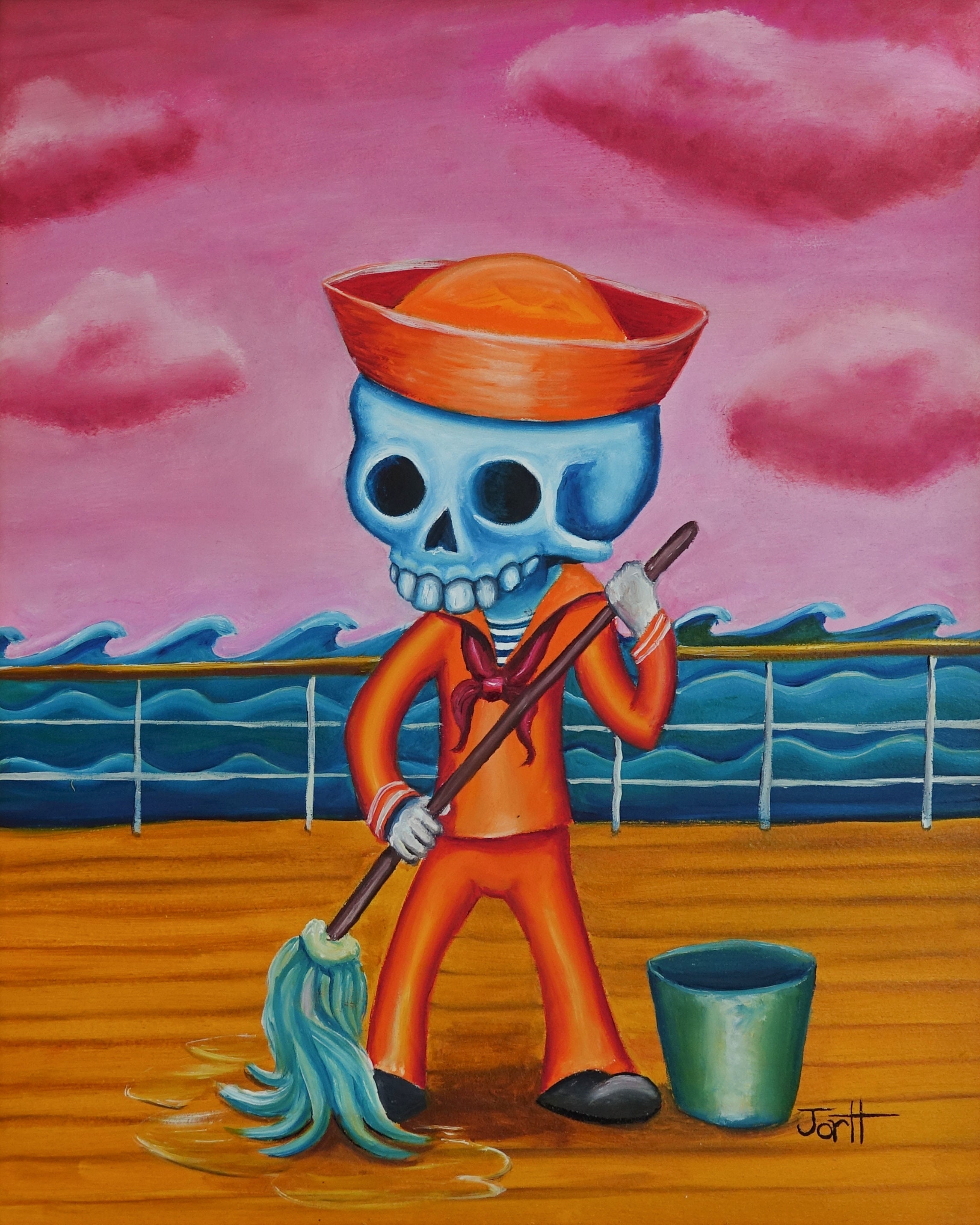 Limited Edition Print - "sailor Jack" Giclee Print - Signed by the ...