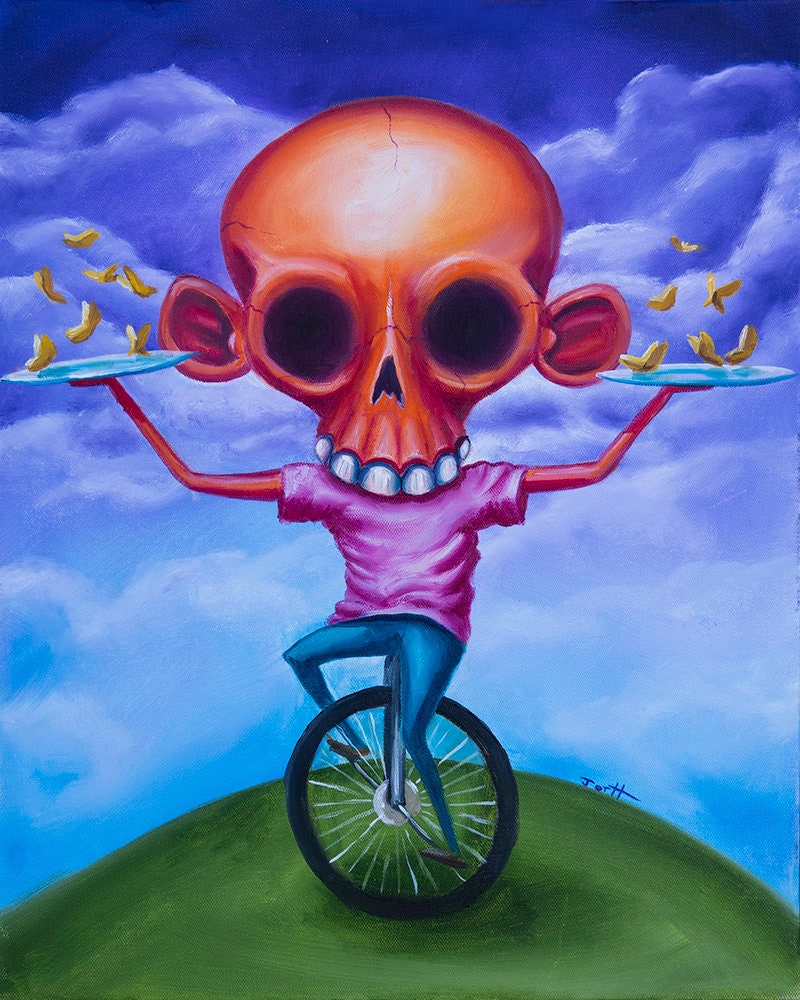 Original Oil Painting- Memento Mori - Etsy