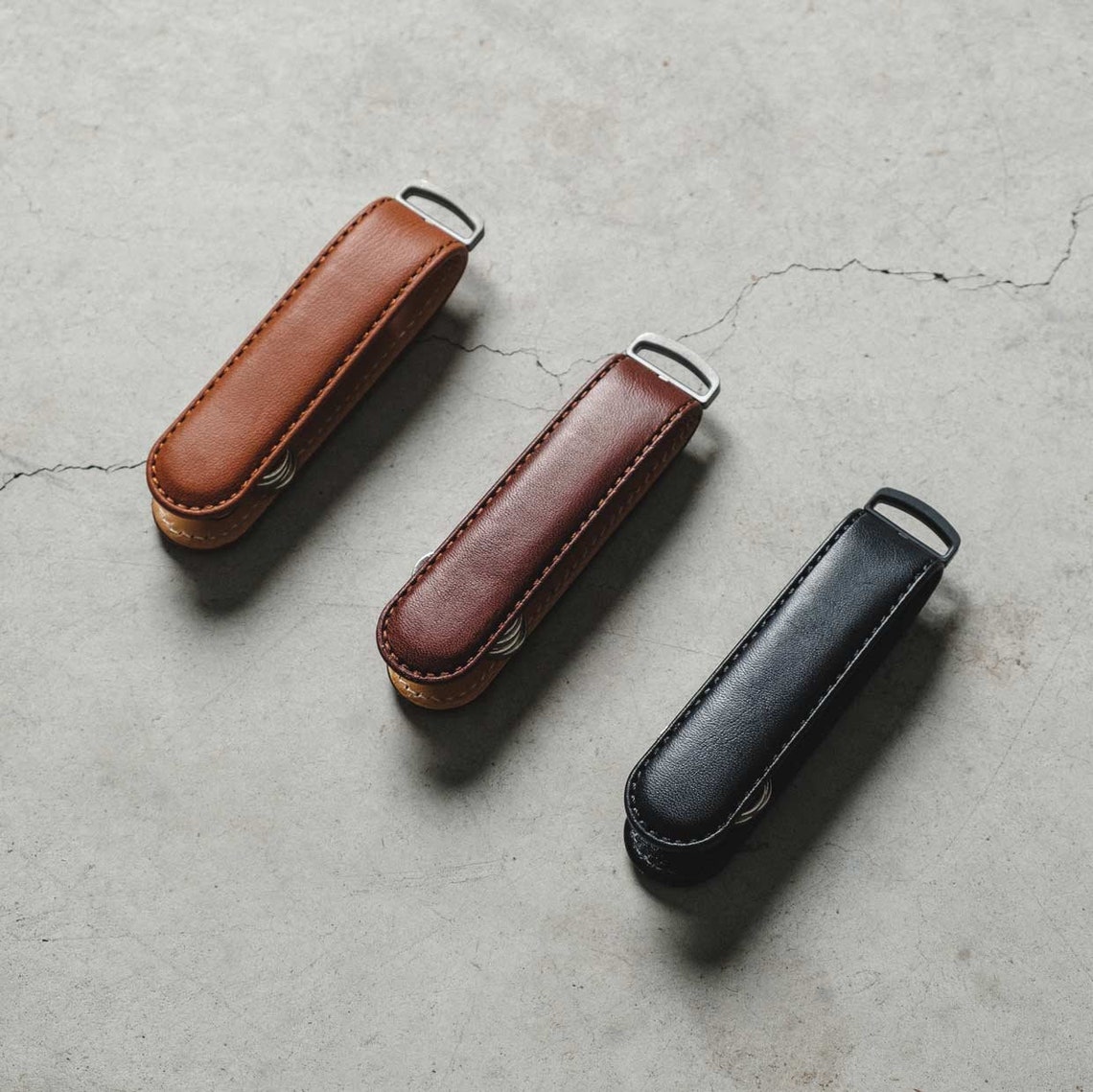 Italian Leather Key Organizer Key Holder Key Chain Keyring - Etsy