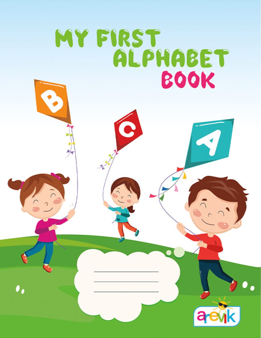 My First Alphabet Book, English Tracing Alphabets, Kindergarten ...