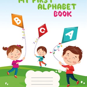 My First Alphabet Book, English Tracing Alphabets, Kindergarten ...