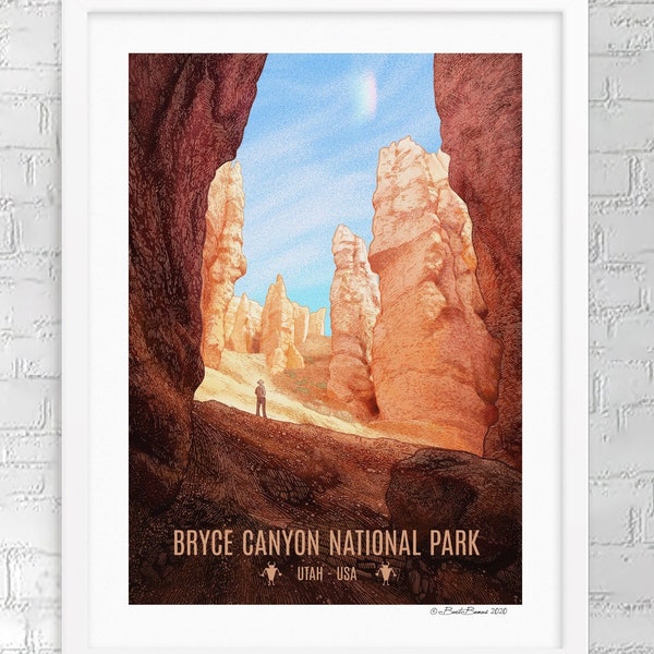 Bryce Canyon Poster - Etsy