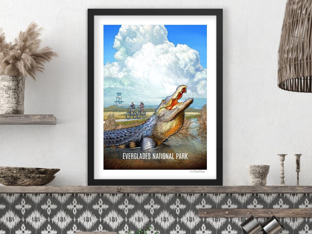 Everglades National Park Print | Everglades Poster | Everglades Florida ...