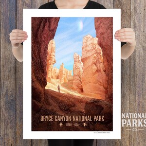 Bryce Canyon National Park Travel Poster by National Parks Co ...