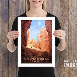 Bryce Canyon National Park Travel Poster by National Parks Co ...