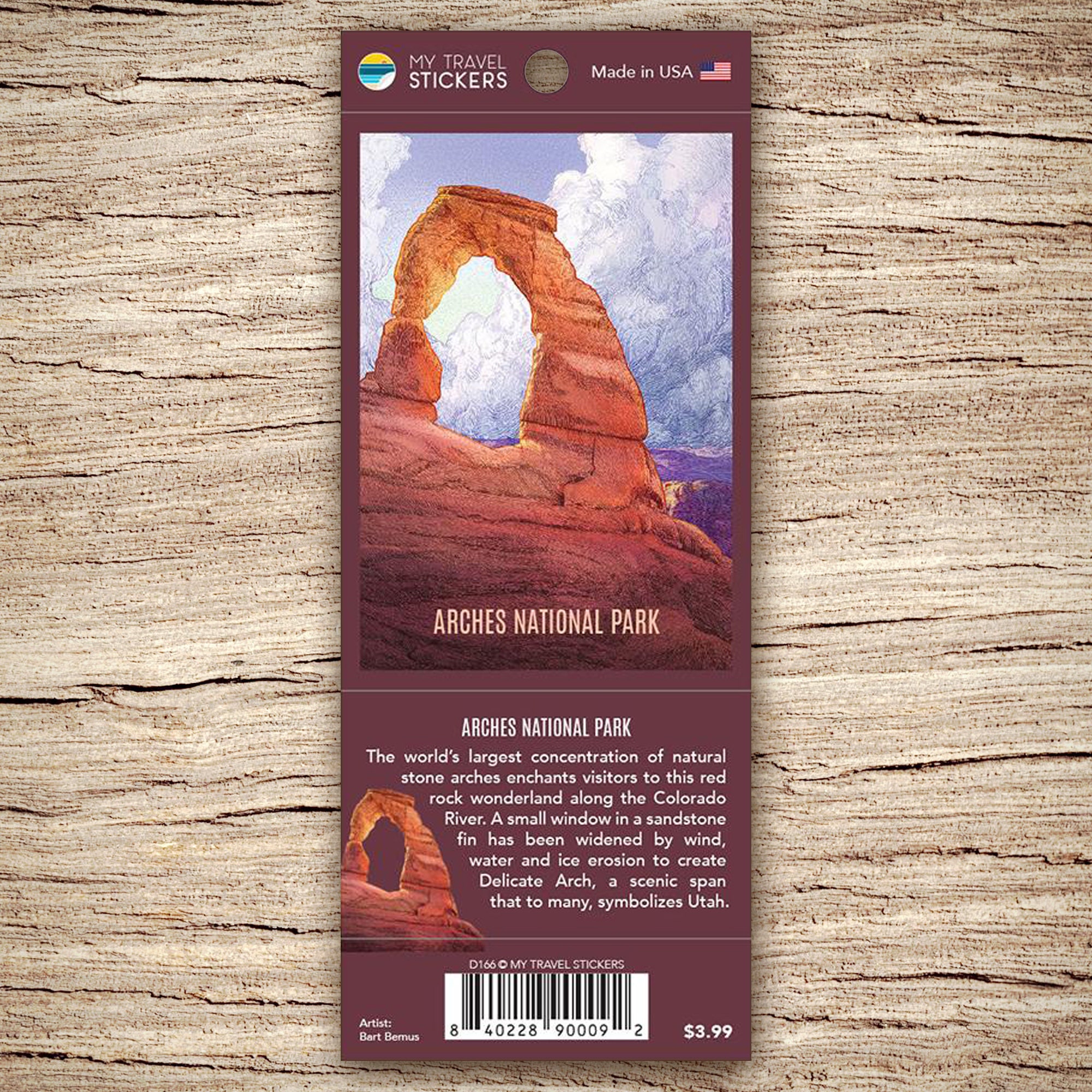 Arches National Park Sticker | Arches Sticker | Arches National Park ...