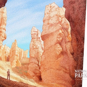 Bryce Canyon National Park Travel Poster by National Parks Co ...