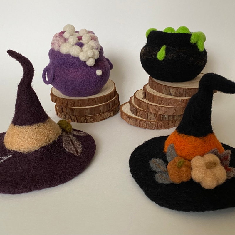 Wool Witch Hat - Etsy