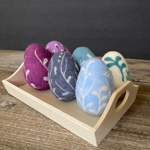 Wool Easter Eggs - Etsy