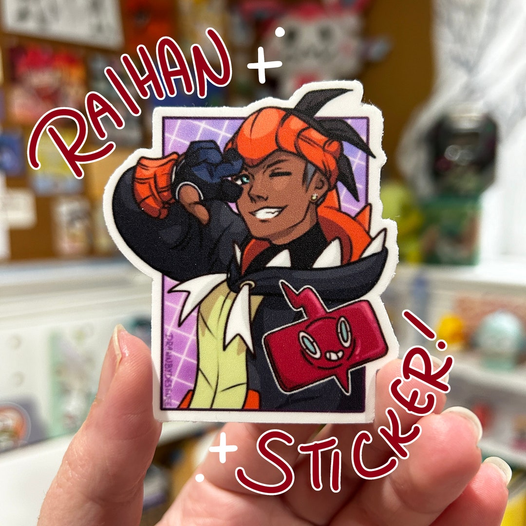PKMN RAIHAN & ROTOM Vinyl Sticker - Etsy