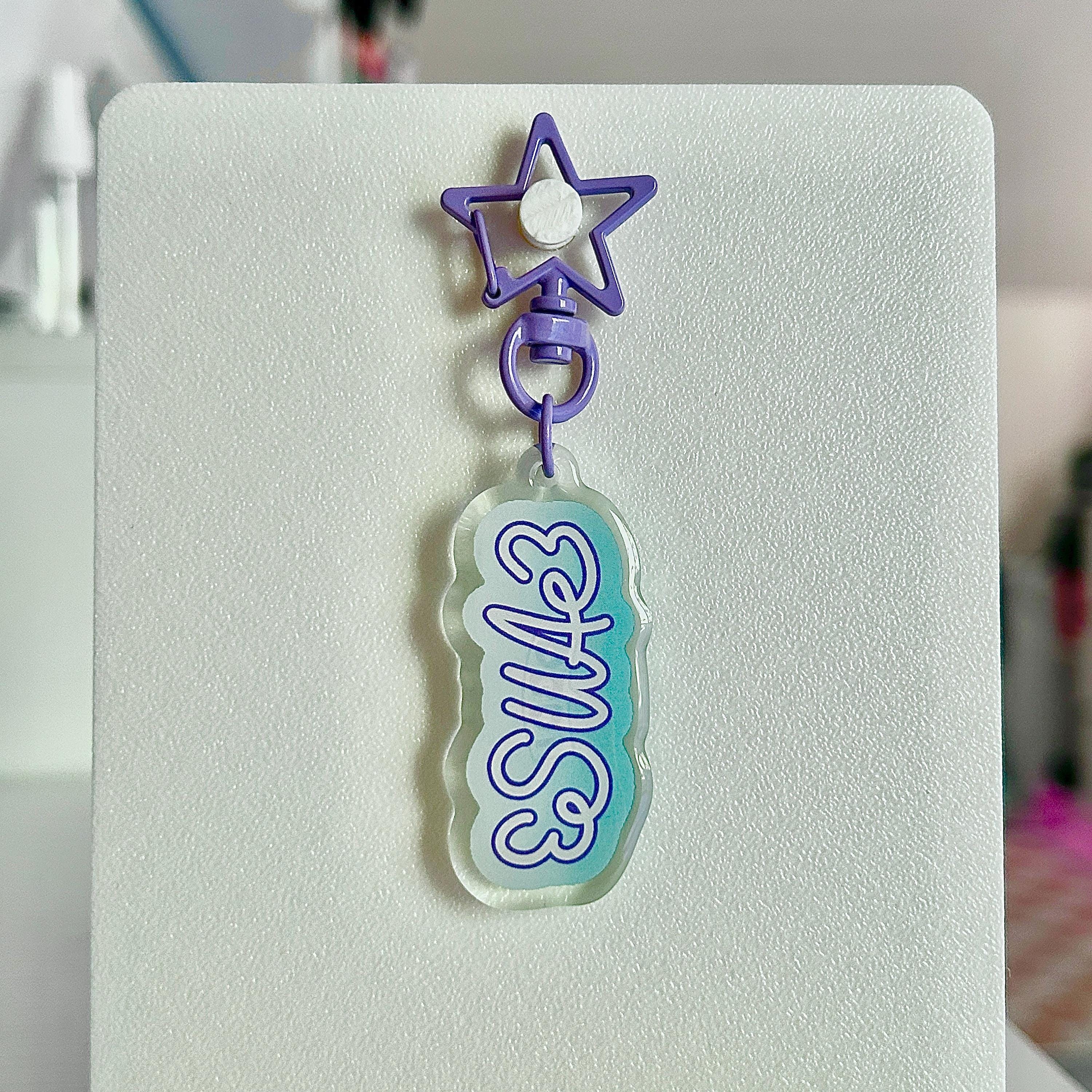 ALIEN STAGE Signature Acrylic Keychains - Etsy