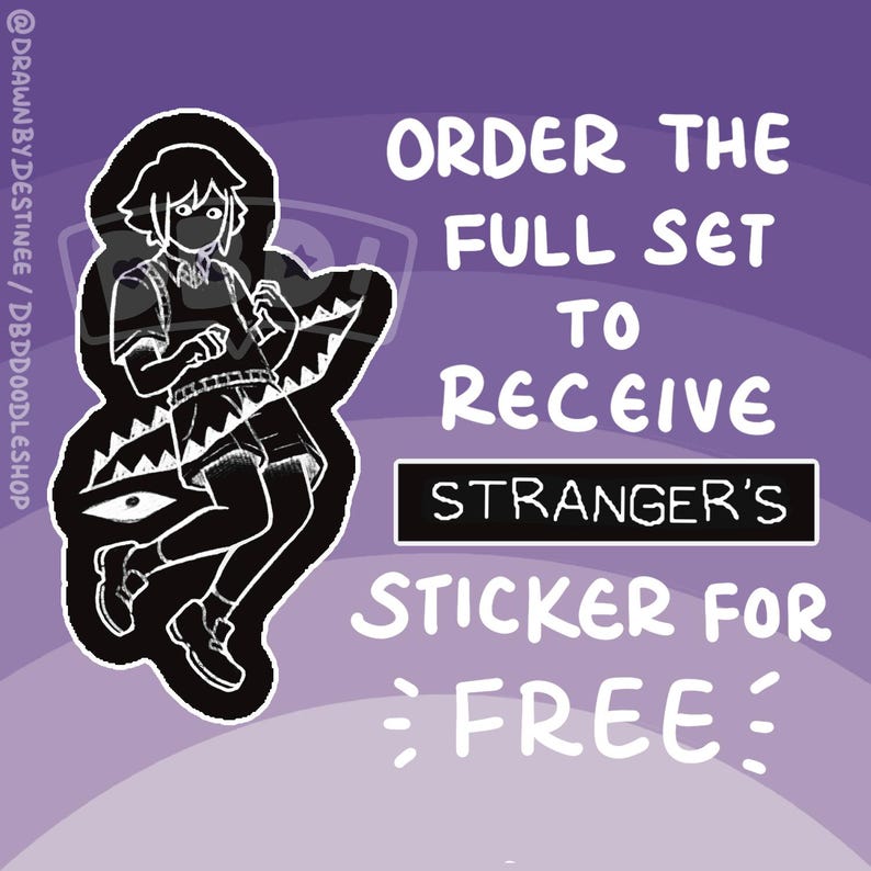 OMORI HEADSPACE Vinyl Stickers - Etsy