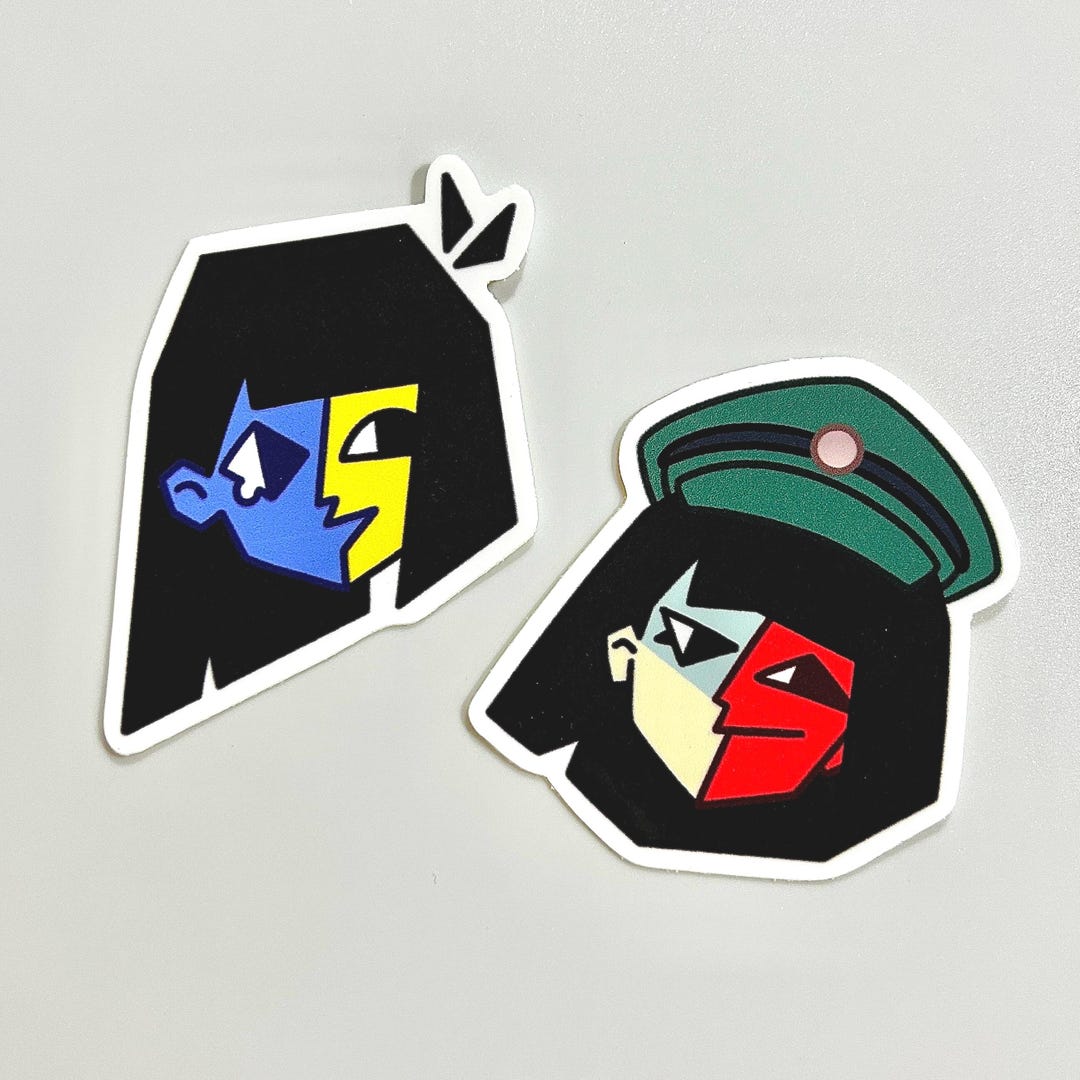 2.5 Inch ENA STICKERS (original and Dream BBQ!) - Etsy