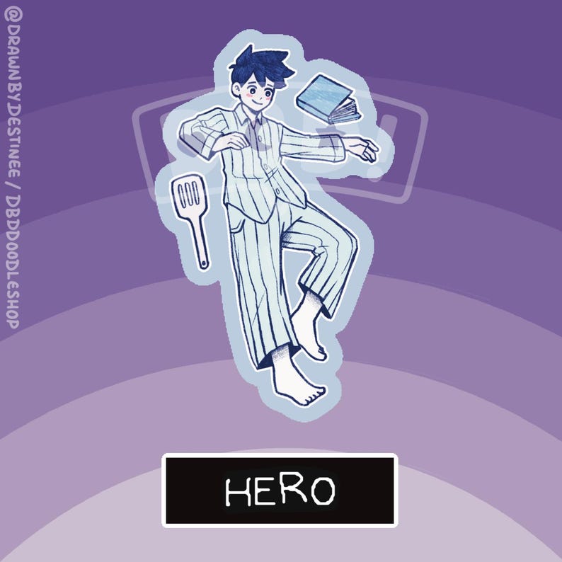 OMORI HEADSPACE Vinyl Stickers - Etsy