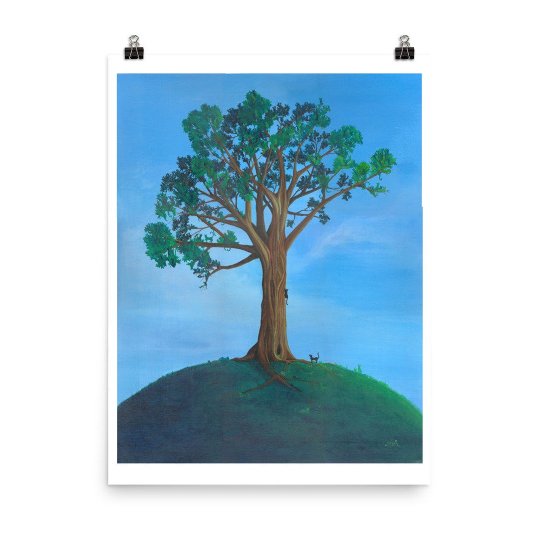 Where Do Cats Go? Cat Tree Poster - Etsy