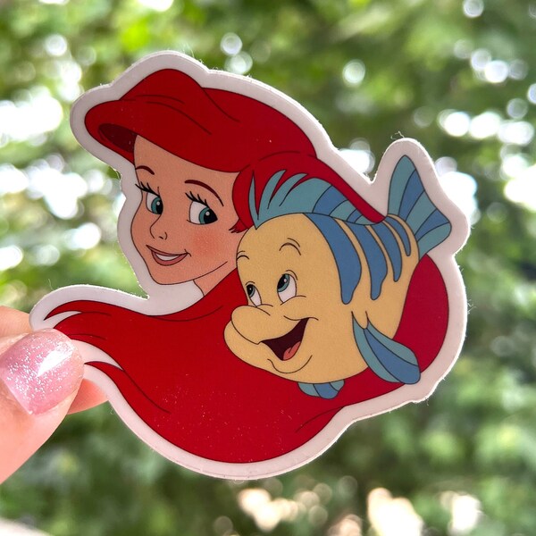 Princess Ariel Stickers Etsy