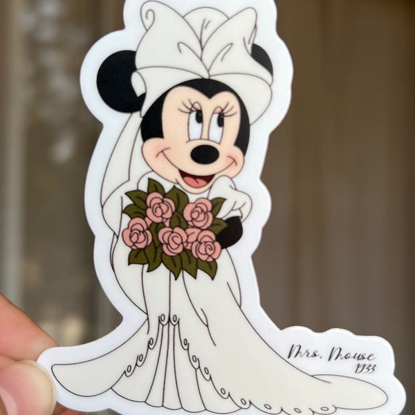 Minnie Mouse Bride - Etsy