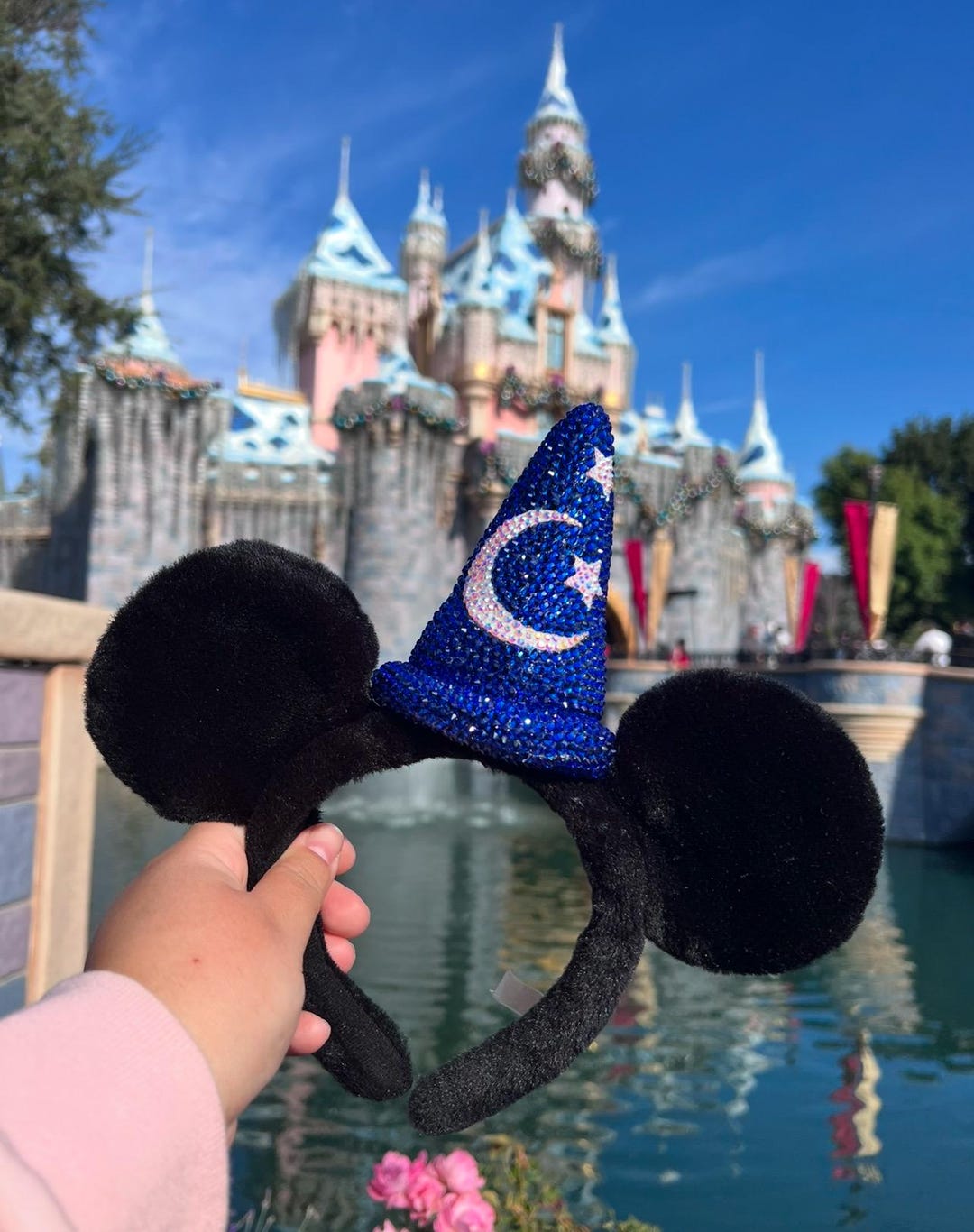 Bedazzled Minnie Ears, Disney, Minnie Ears,polka Dot Minnie Ears ...