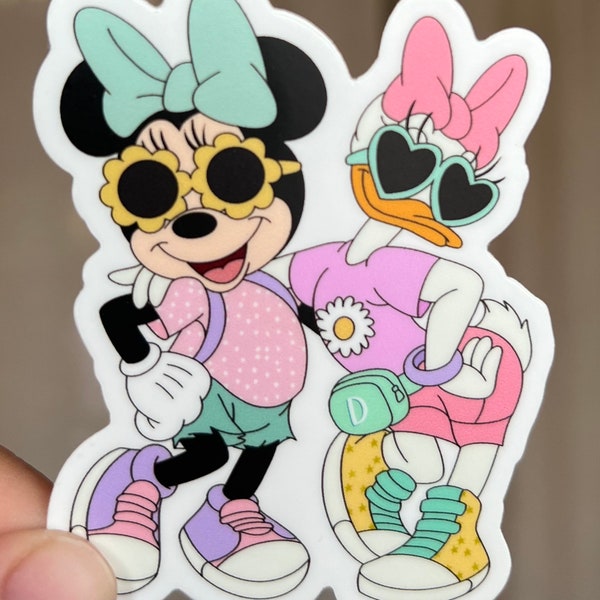 Retro Disneyland Stickers - Etsy