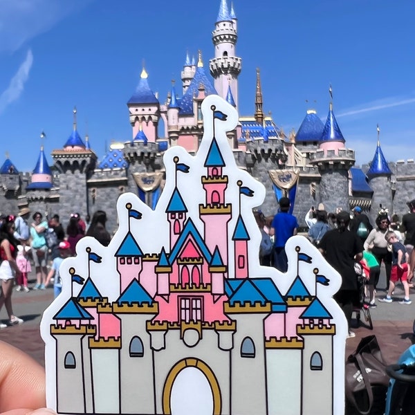 Disneyland Princess Castle Sticker - Etsy