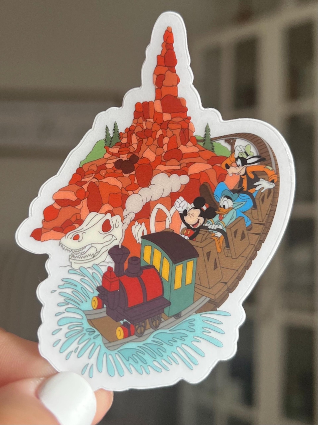 Mickey,donald,goofy, Disney,waterproof, Disneyland, Disney Sticker ...
