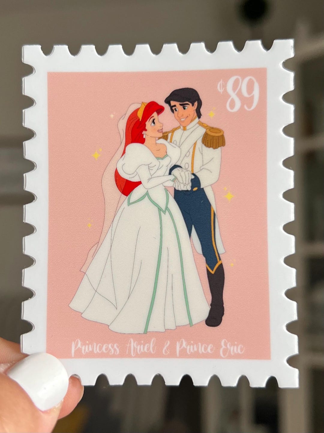 Ariel, Eric, Mermaid, Stickers, Sticker, Waterproof, Weatherproof ...