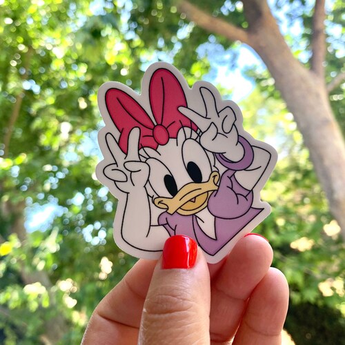 Daisy Duck Daisy Cute Disney Disneyland Waterproof - Etsy