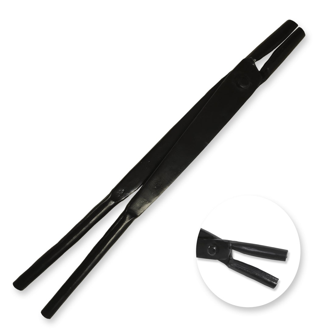 Hand Forged Round Jaw Blacksmith Tongs, 16 L - Etsy