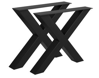 X Style Table Legs | Etsy