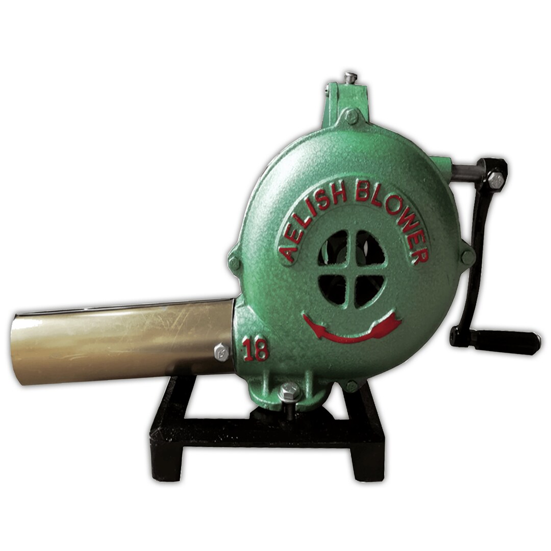 Forge Hand Blower , Cast Aluminum Hand Crank Blacksmith Mini Forge ...