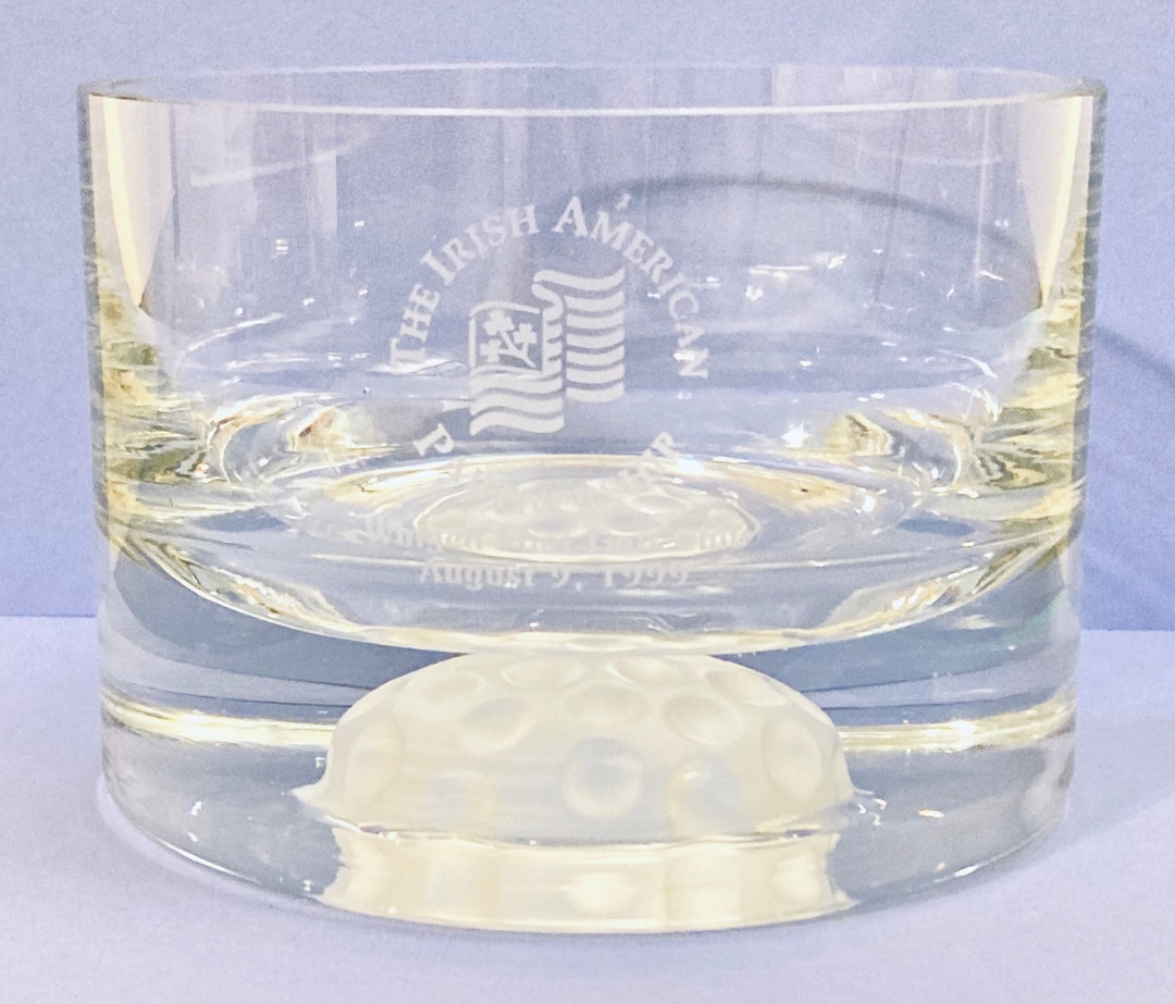 1999 Irish American Partnership Winged Foot Golf Club Bowl Vase - Etsy
