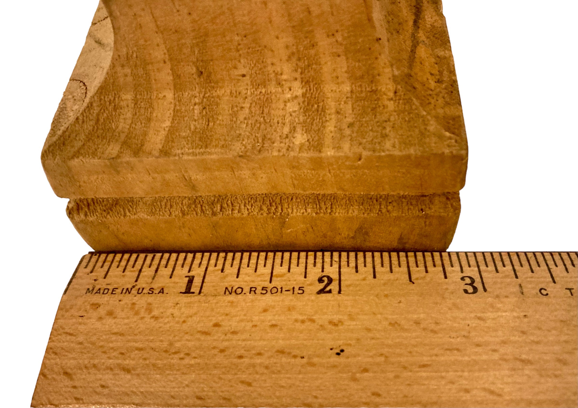 2 Vintage Architectural Salvage Wood Post Top Finial Caps Newell Caps ...