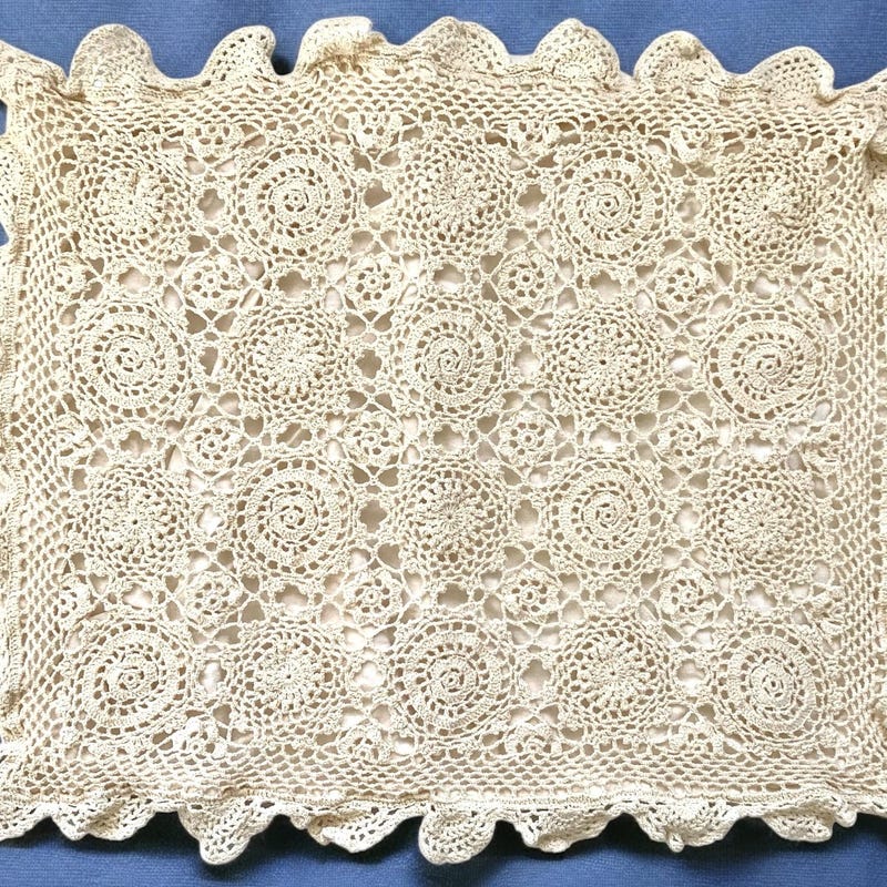 Crochet Pillow Sham - Etsy