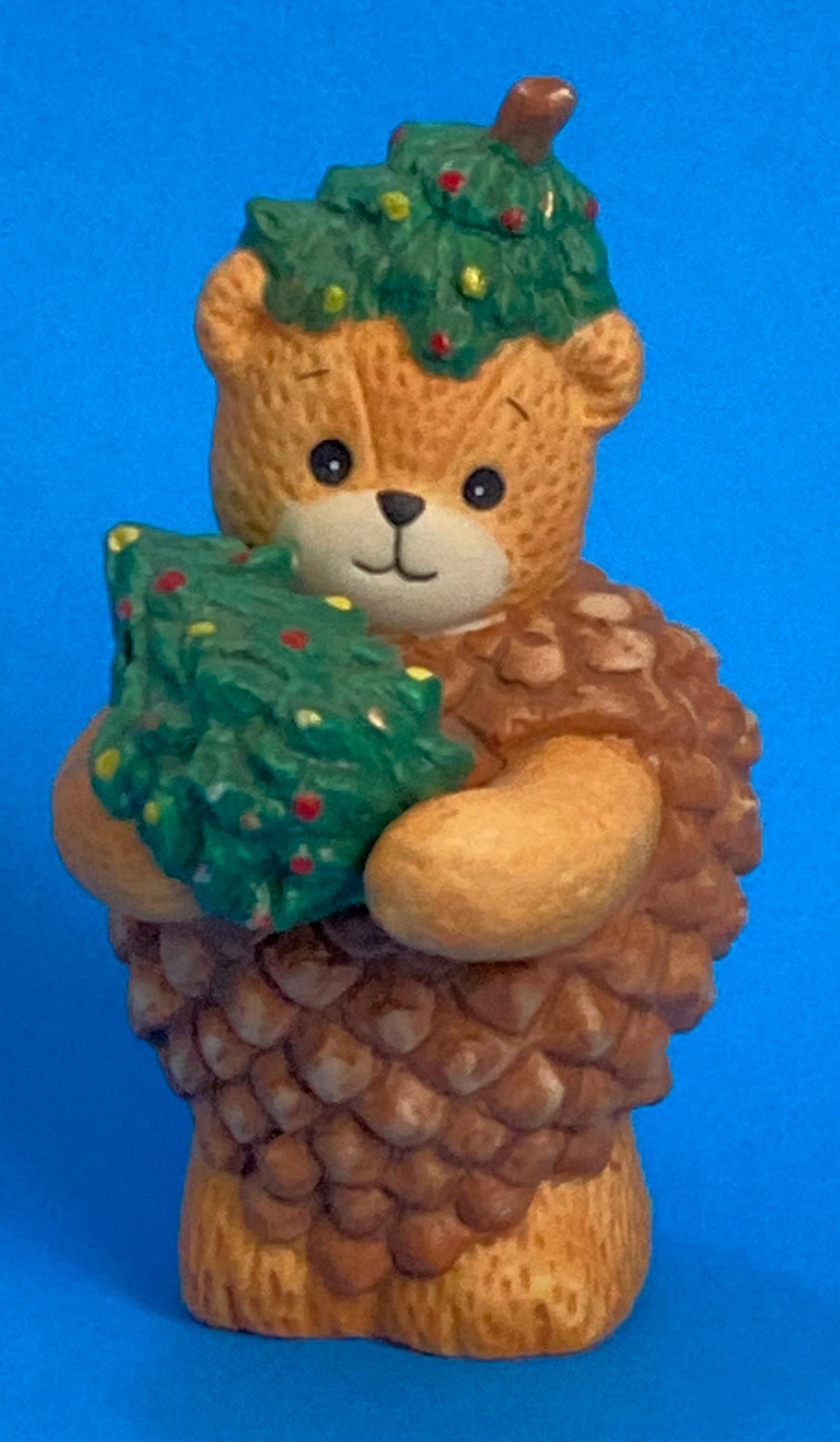 Lucy & Me Lucy Rigg Enesco Christmas Ornament Cermaic Pineapple Teddy ...