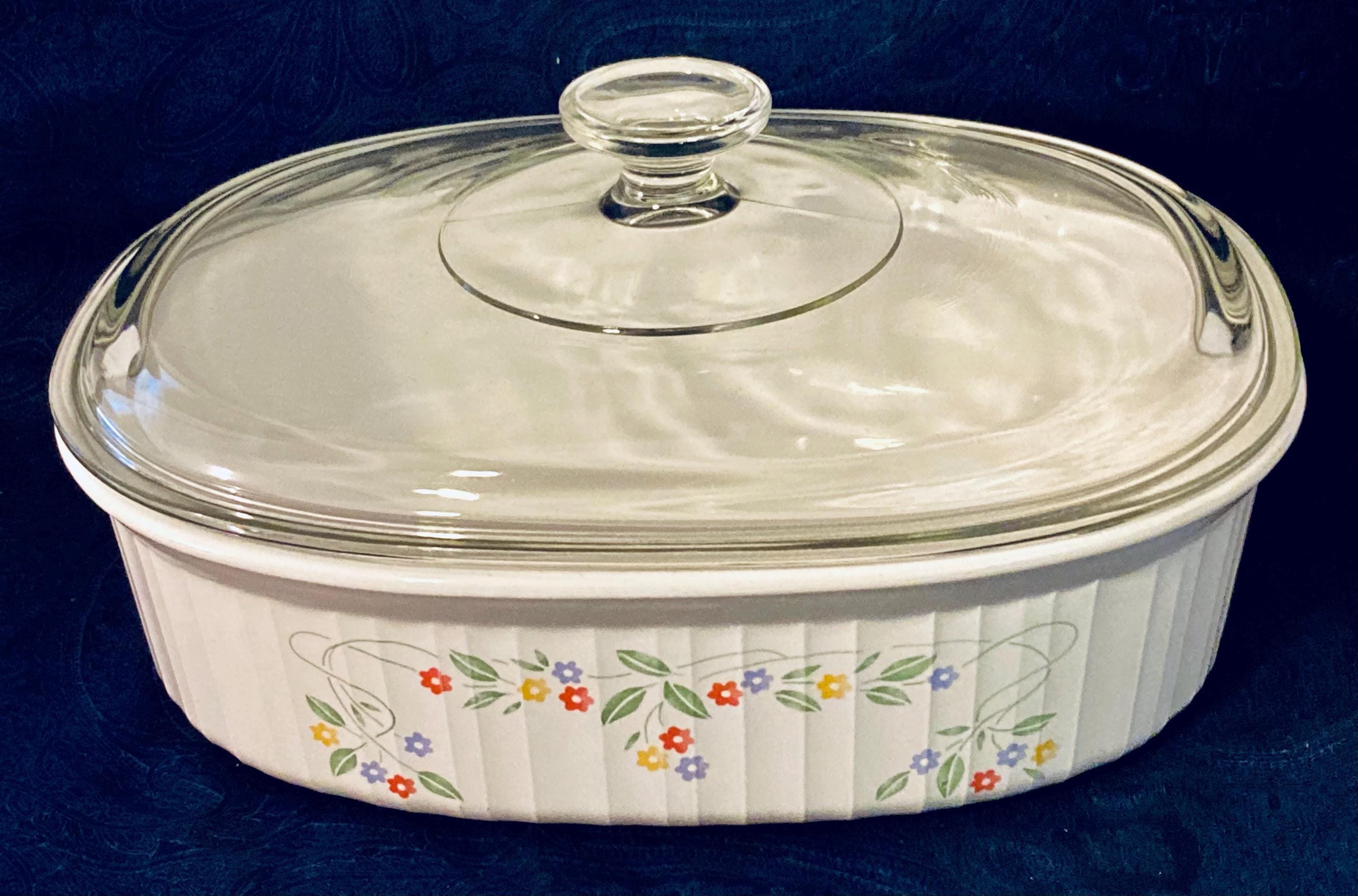 Corning Ware Casserole Ovenware Baking Dish 2.8 L English Meadow F 2 B ...