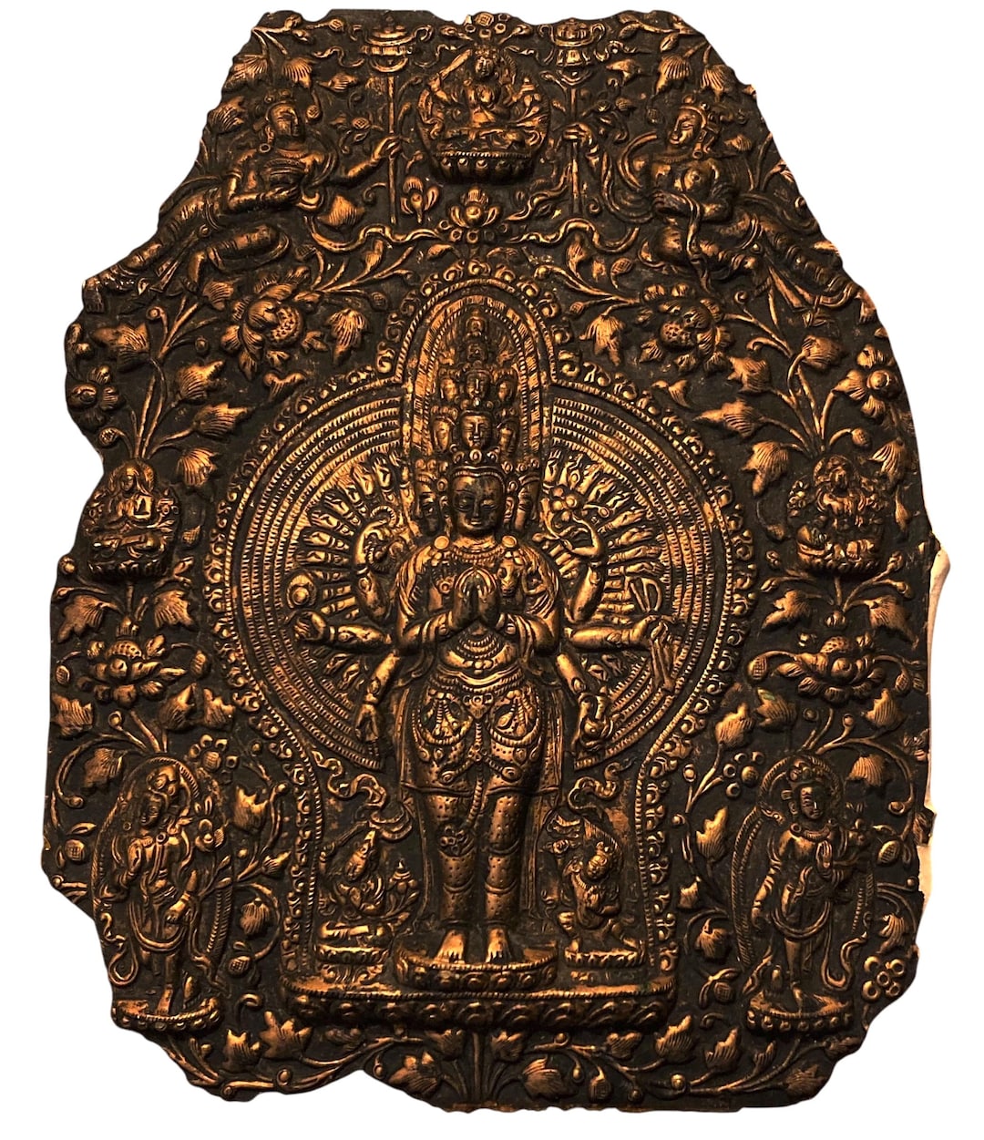 RARE 1000 Thousand Arm Lord Avalokitesvara Sahasrabhuja Lokeshwor Bas ...
