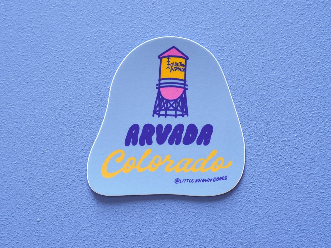 Arvada Water Tower Sticker - Etsy