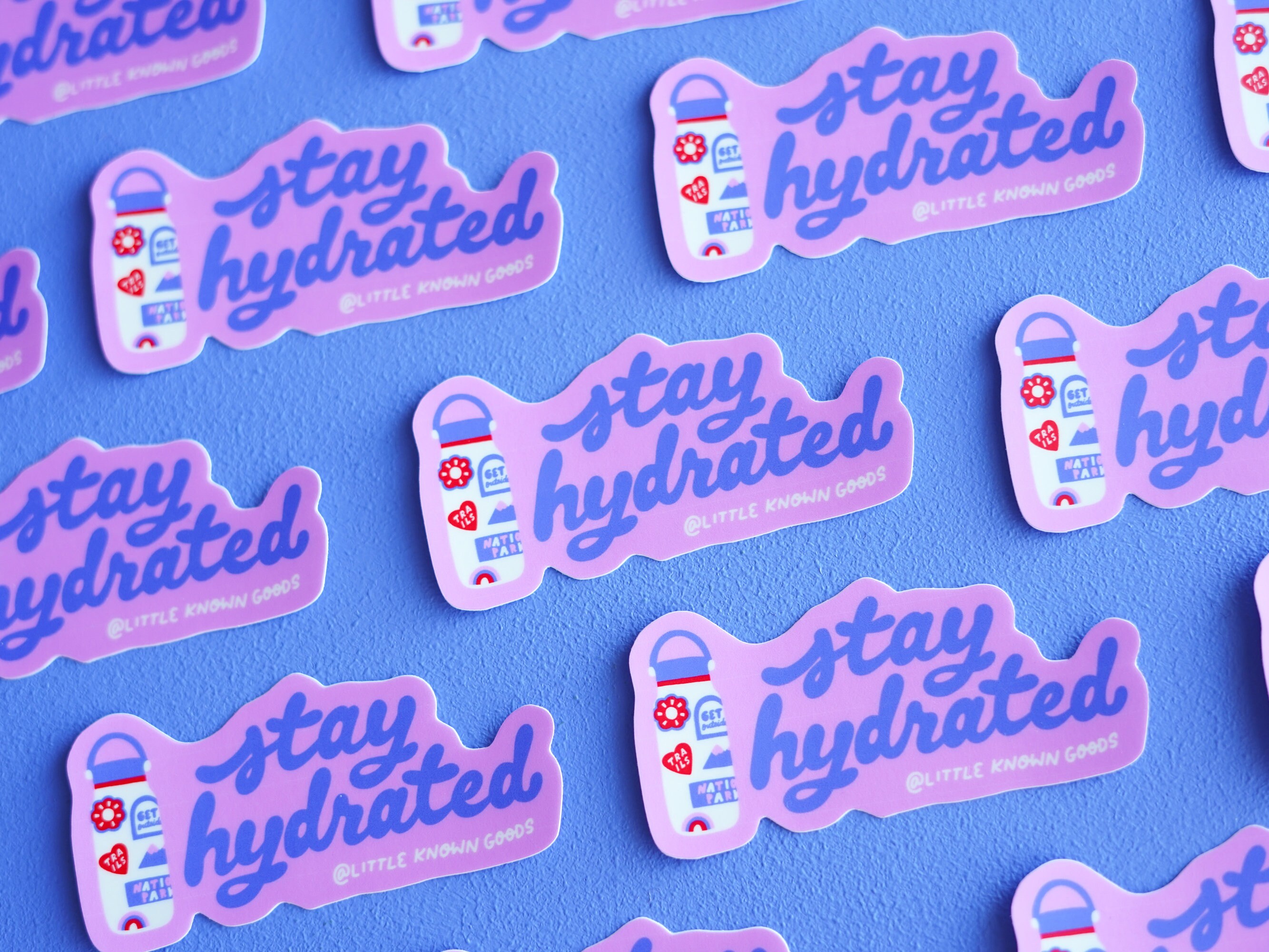 Stay Hydrated Sticker - Etsy