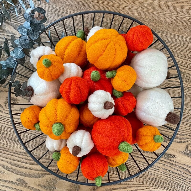 Wool Pumpkin - Etsy