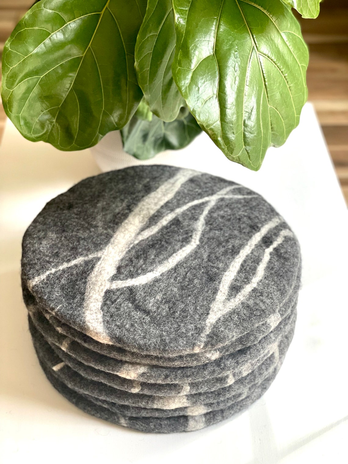 Large Wool Chair Cushion/ Wool Chair Pad/ Round Chair - Etsy