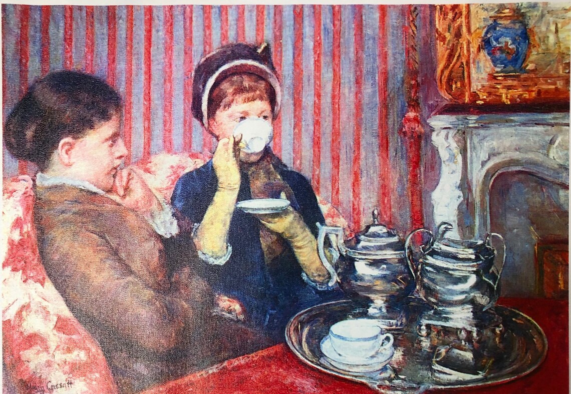 Mary Cassatt ~ A Cup of Tea #2 - Etsy