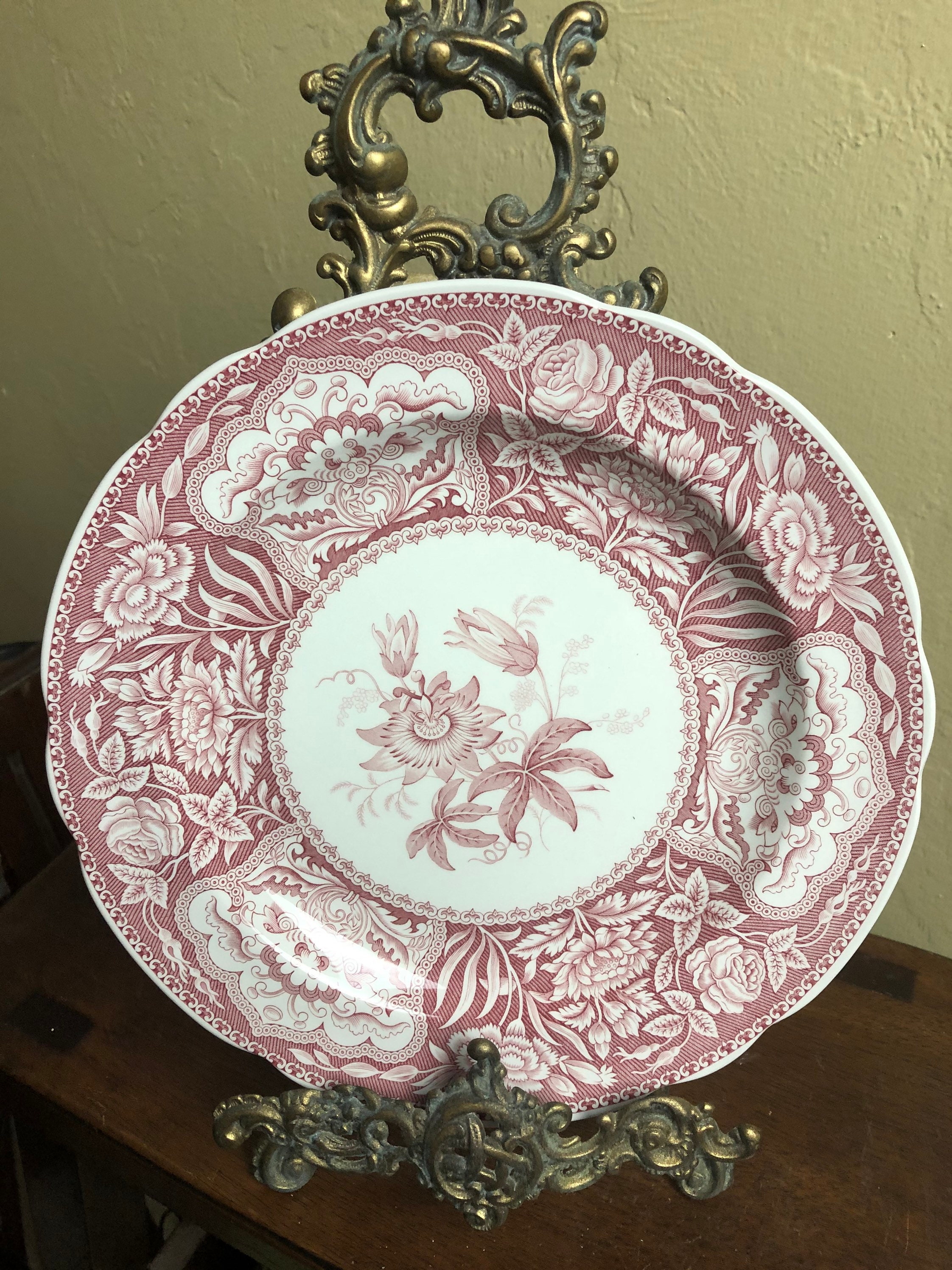 Lot of 4 Spode archive Collection Georgian Series Plates | Etsy